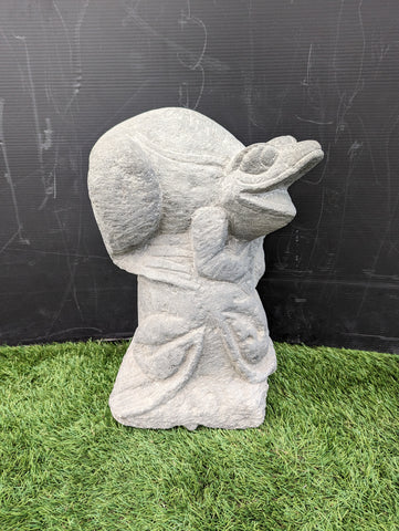 Dual Frog Natural Stone Statue – Marquis Water Gardens